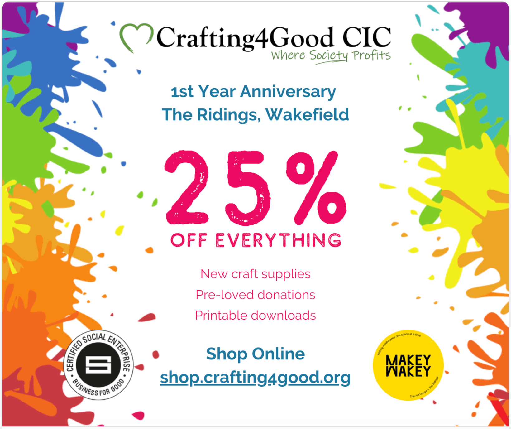 Social Impact from Crafting4Good CIC